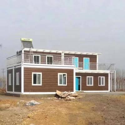 China Zontop 20ft 40ft Luxury Modern Steel Portable Stackable 3 Bedroom Large  House  Prefab Modular House Container Home for sale