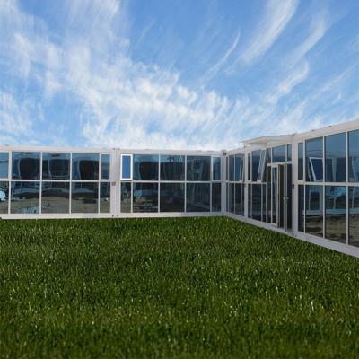Китай Дома контейнера низкой цены Zontop 20ft 40ft дома полуфабрикат Prefab составляют офис изготовителя контейнера продается