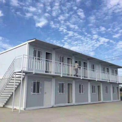 China Fáceis luxuosos modernos de Zontop montam o quadro de 2 andares pré-fabricado de aço 20ft casa pequena de Modularmanufacture da casa pré-fabricada de 40 Ft à venda
