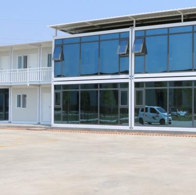China Stahl- Fertig- Versandverpackung steuert modernen Luxus-Galvanlized-Stahl-Rahmen automatisch an zu verkaufen