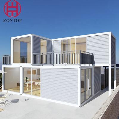 China Zontop Fully Furnished Prefabricated  Storage  Prefabricated House  Container Home  Movable Prefab House for sale