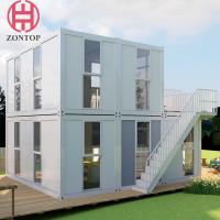 China Stackable Modern Flat Pack Portable Living 40ft Shipping Container Home for sale