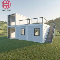 China Stackable Modern Flat Pack Portable Living 40ft Shipping Container Home for sale