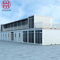 China Stackable 20Ft  Shipping Container Home Recycled Use Homes Flexible for sale