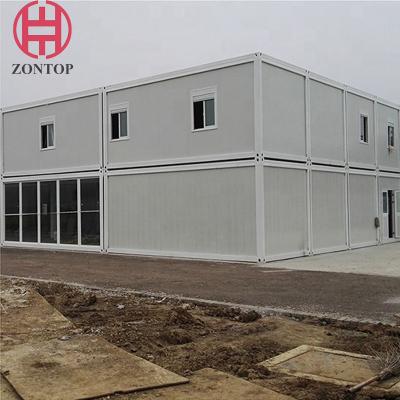 Cina Camera prefabbricata modulare del contenitore dell'importazione della struttura della struttura d'acciaio della luce della costruzione prefabbricata delle case di Zontop in vendita