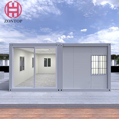 Cina Zontop 20 Ft modulari ha prefabbricato la Camera vivente del contenitore del flat pack dell'ufficio pronto del contenitore in vendita