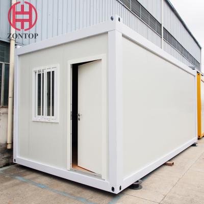Cina Zontop 20 Ft modulari ha prefabbricato la Camera vivente del contenitore del flat pack dell'ufficio pronto del contenitore in vendita