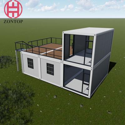 Cina La costruzione prefabbricata a due camere della Camera del contenitore di alta qualità delle case modulari di Zontop alloggia l'altra costruzione Real Estate in vendita