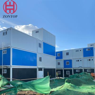 Cina Ristorante della Camera di Zontop Morden che spedisce la casa modulare prefabbricata di lusso moderna del contenitore del flat pack in vendita
