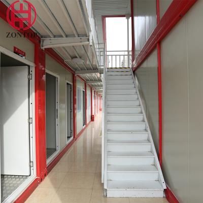 Cina Casa domestica modulare del container dei pavimenti del contenitore 2 di vita di Zontop del portatile 20 della costruzione prefabbricata moderna di Ft 40ft in vendita