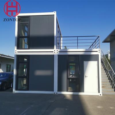 Cina Casa prefabbricata del contenitore del flat pack di progettazione moderna dell'appartamento della località di soggiorno di lusso di Zontop della Camera prefabbricata modulare di vita in vendita
