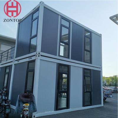 Cina Casa prefabbricata del contenitore del flat pack di progettazione moderna dell'appartamento della località di soggiorno di lusso di Zontop della Camera prefabbricata modulare di vita in vendita