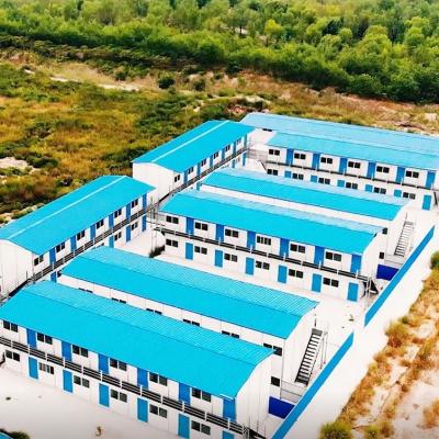 China Zontop Modern Luxury Quick Concrete Construction Prefab Modern Design House 40Ft Building Villa Prefabricated House for sale