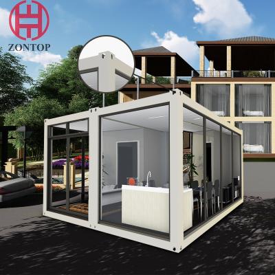 Cina Il contenitore modulare portatile minuscolo della casa dell'alto isolamento velocemente installa/progettazione moderna della struttura in vendita
