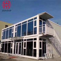 China Stackable 20ft 40ft Shipping Pre Manufactured Container Homes Movable for sale