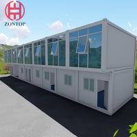 China Flat Pack Modular Container Home , Movable Prefabricated Shipping Container Houses for sale