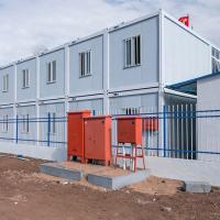 China Fast Construction Expandable Prefab Homes , Modern Office Modular Homes Shipping Containers for sale