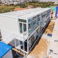China Fast Construction Expandable Prefab Homes , Modern Office Modular Homes Shipping Containers for sale
