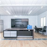 China Modern Frame Flat Pack Container House Prefabricated Shipping Container House for sale