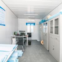 China Portable Small Prefab Quick Storage Flat Pack Container Homes for sale