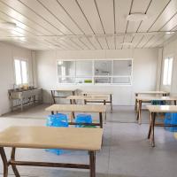 China Portable Small Prefab Quick Storage Flat Pack Container Homes for sale