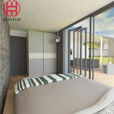 China Chinese Factory  High Quality  Design Luxury Prefab House  Modular Flat Pack Container House for sale