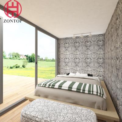 China Chinese Factory  High Quality  Design Luxury Prefab House  Modular Flat Pack Container House for sale