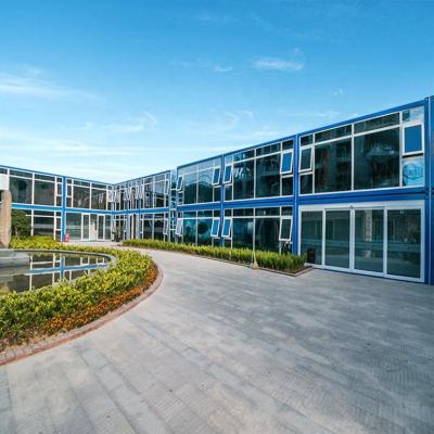 China Contemporary Design Style Light Steel Prefab Homes Container for sale