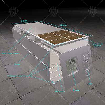 China Foldable Modular Prefab Container Home Kits Luxury For Living for sale