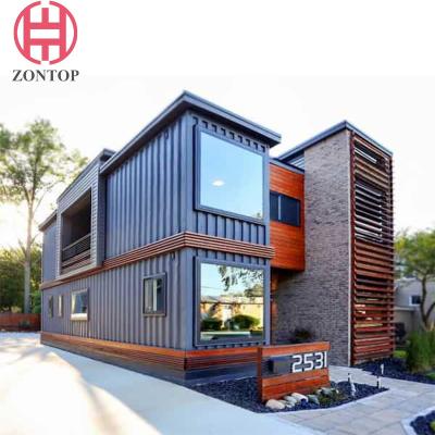Cina Camera modulare del contenitore della struttura di Zontop della Camera della Camera dell'hotel economico moderno d'acciaio mobile prefabbricato della Camera in vendita