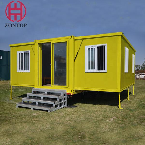 Quality Fast Build Expandable Prefab Homes Butterfly Container House for sale