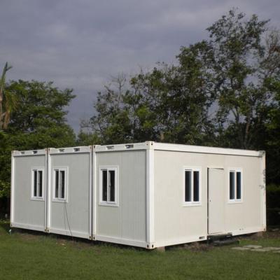 China Fornecido inteiramente 3 quartos forneceu inteiramente as casas do recipiente expansíveis para viver estrutural à venda