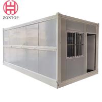 China Fast Build Prefab Storage Container Home , Small Expandable Prefab Container House for sale