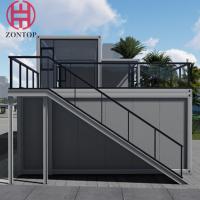 China 20 Ft Prebuilt Container House , Luxury Prefab Modular Container Home for sale