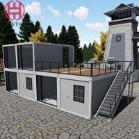 China 20 Ft Prebuilt Container House , Luxury Prefab Modular Container Home for sale