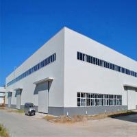 China Easy Install Prefabricated Steel Structure Workshop / Warehouse Movable for sale