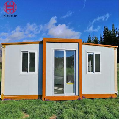 China Luxury Expandable Container House Folding Insulation Solar Prefab Container House for sale