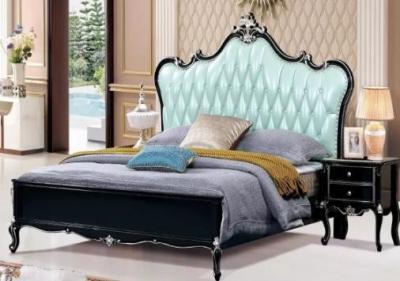 China European style Bed Set Living Room Furniture Bed Sleeper  Fabric With Wood Legs Table Bed Home Furniture Room for sale