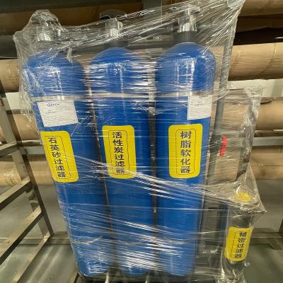 Cina 1000 L / H macchina di filtrazione dell' acqua per pozzo acqua sabbia filtro di carbonio industria Purificatore in vendita