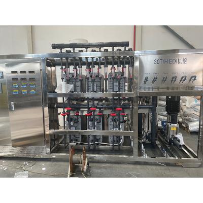 Cina 30T EDI 30000LH Ultrafiltrazione filtro a membrana purificatore d'acqua macchina per l'industria in vendita