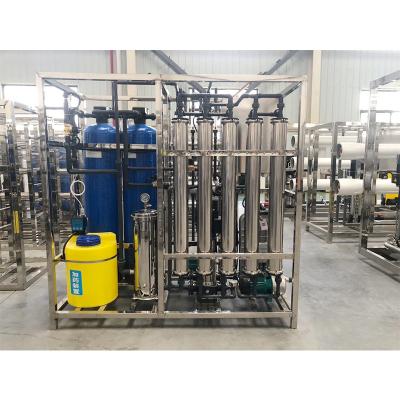 Cina UF Modulo 0.0001-0.001um 500LPH Sistema di trattamento dell'acqua RO EDI ultra-puro per acqua in vendita