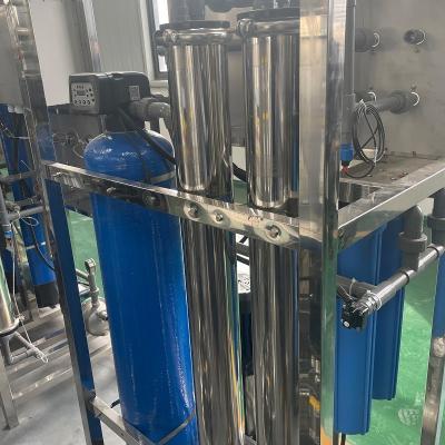 Cina Industria delle acque minerali Sistema automatico di depurazione dell' acqua 500L/h con osmosi inversa in vendita