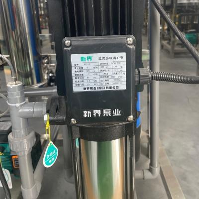 Cina Industria delle acque minerali Sistema automatico di depurazione dell' acqua 500L/h con osmosi inversa in vendita
