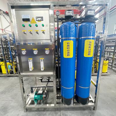 Cina 500L 3 bottiglie RO Osmosi inversa filtri di trattamento dell'acqua Purificazione macchina in custodia di legno in vendita