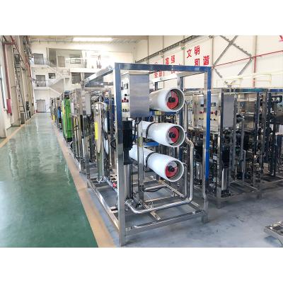 China Houten behuizing 3T RO omgekeerde osmose drinkwaterfilter voor dialyse zuiveringssysteem Te koop