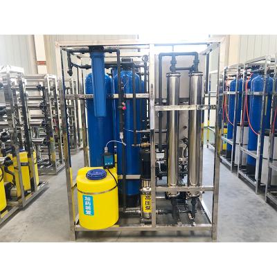 China Automatische bediening Industrieel waterzuiveringssysteem met omgekeerde osmose Te koop