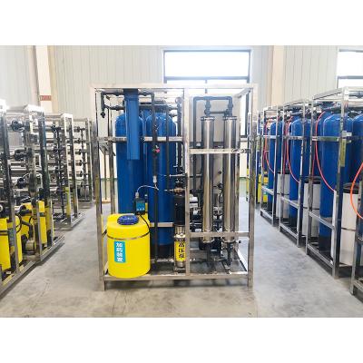 China Automatische bediening Industrieel waterzuiveringssysteem met omgekeerde osmose Te koop