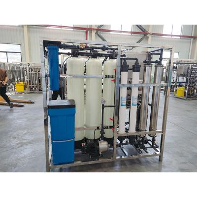 China Industrial Reverse Osmosis Water Purification Filter with UF Module and 500L Capacity for sale