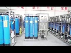 Trattamento industriale impianto di depurazione del filtro sistema di rotazione macchina 500L osmosi inversa