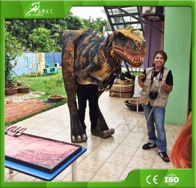 China 2018 Most Popular Handmade Realistic  Dinosaur Costume for sale for sale